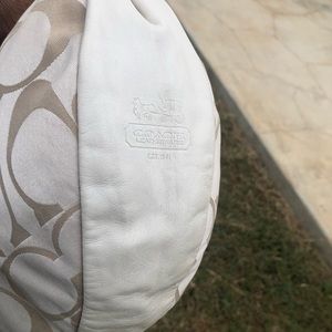 Coach | Bags | Coach Signature Ali Sateen Hobo Shoulder Bag | Poshmark